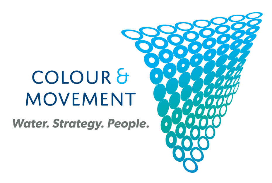Colour & Movement – Water. Strategy. People.